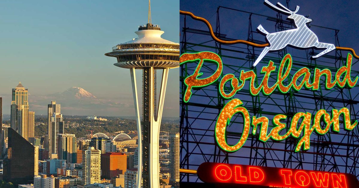 Landmarks: Seattle or Portland? Quiz