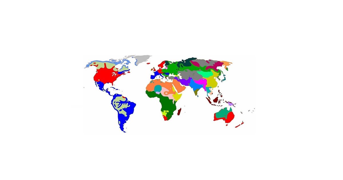 Language Families on a Map (Clickable) Quiz - By rolftheoaf