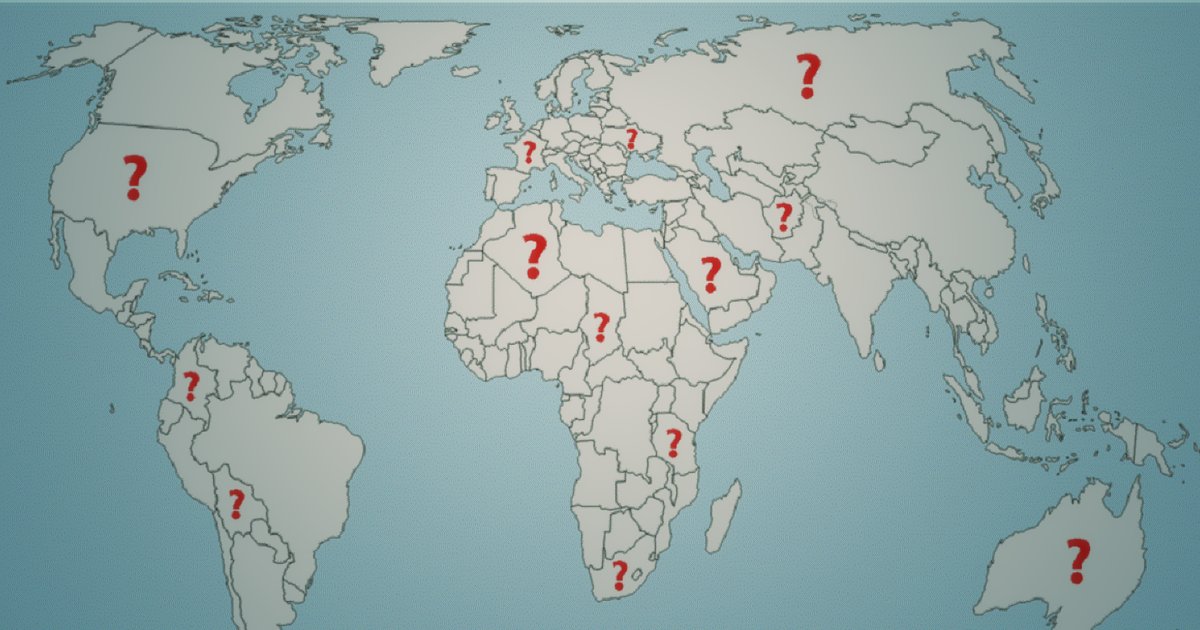 Secret Country XVIII Map Quiz