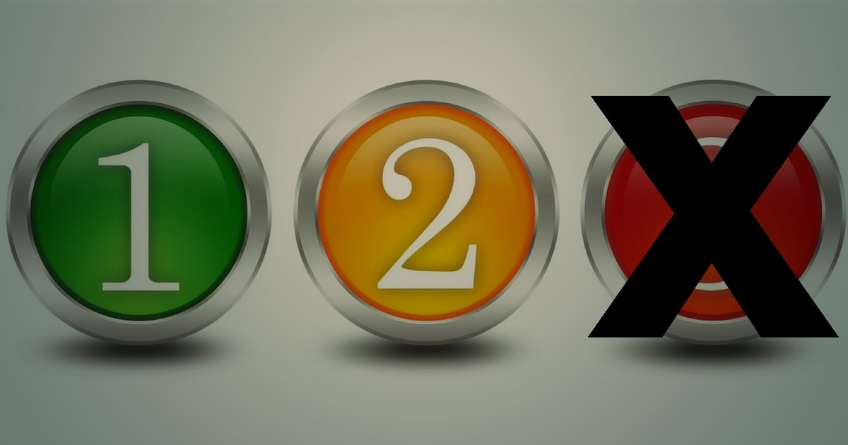 One, Two...Not Three XV Quiz