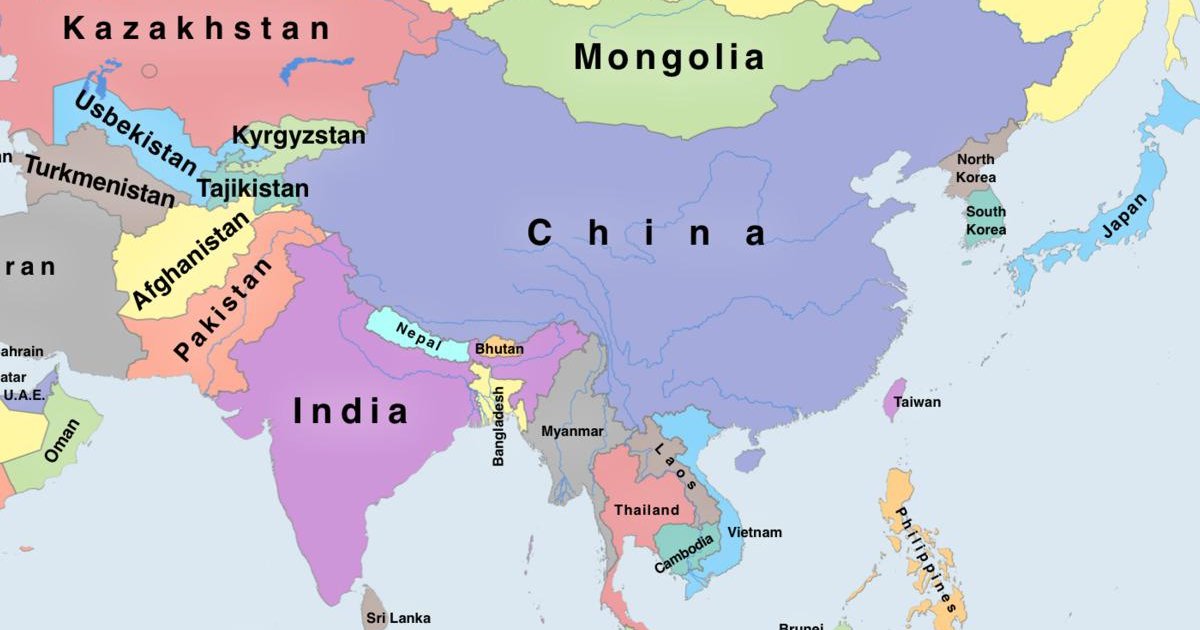 ASIA but Not Asian (Minefield) Quiz