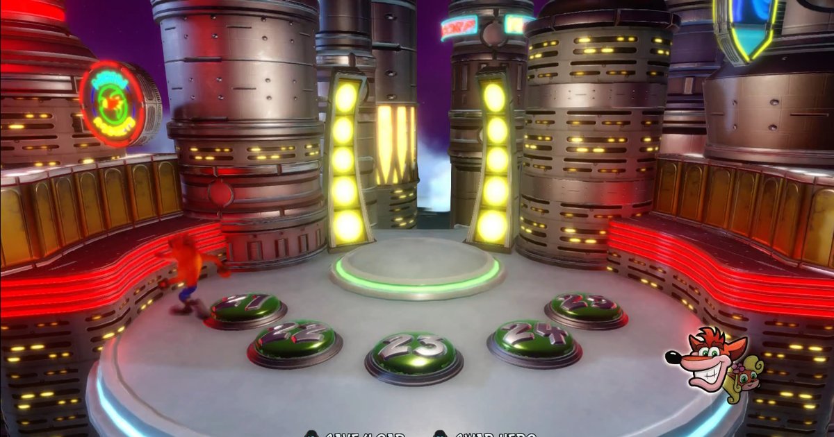 Crash Bandicoot Warped: Warp Room 5 Quiz - By Moai