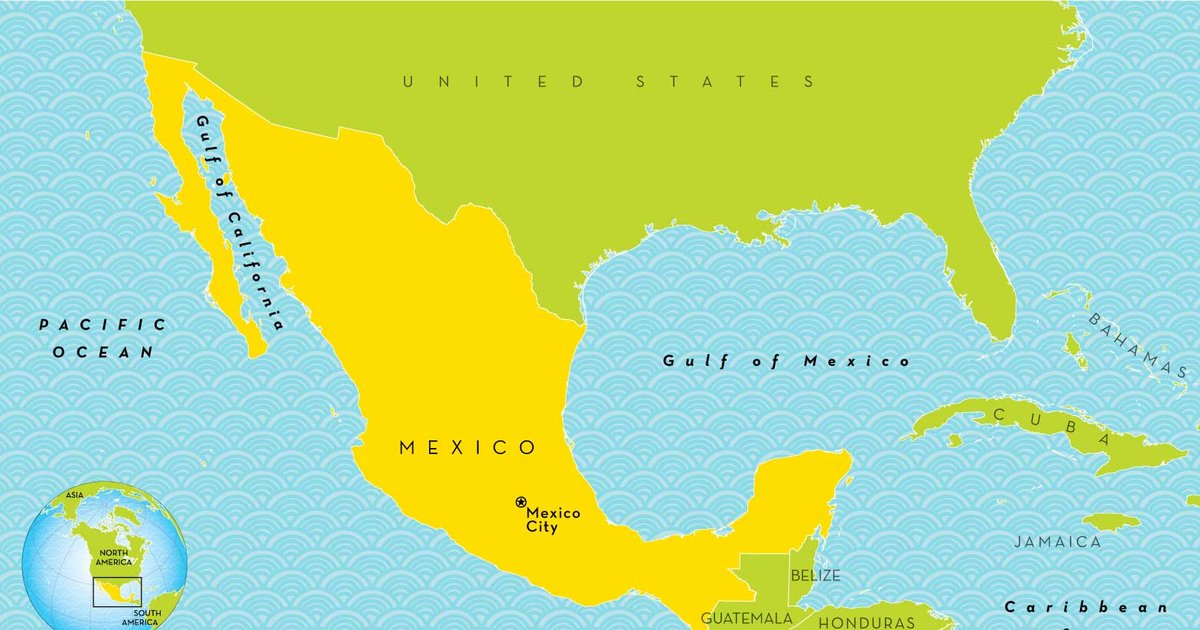 Mexican Border States Quiz - By pdigoe