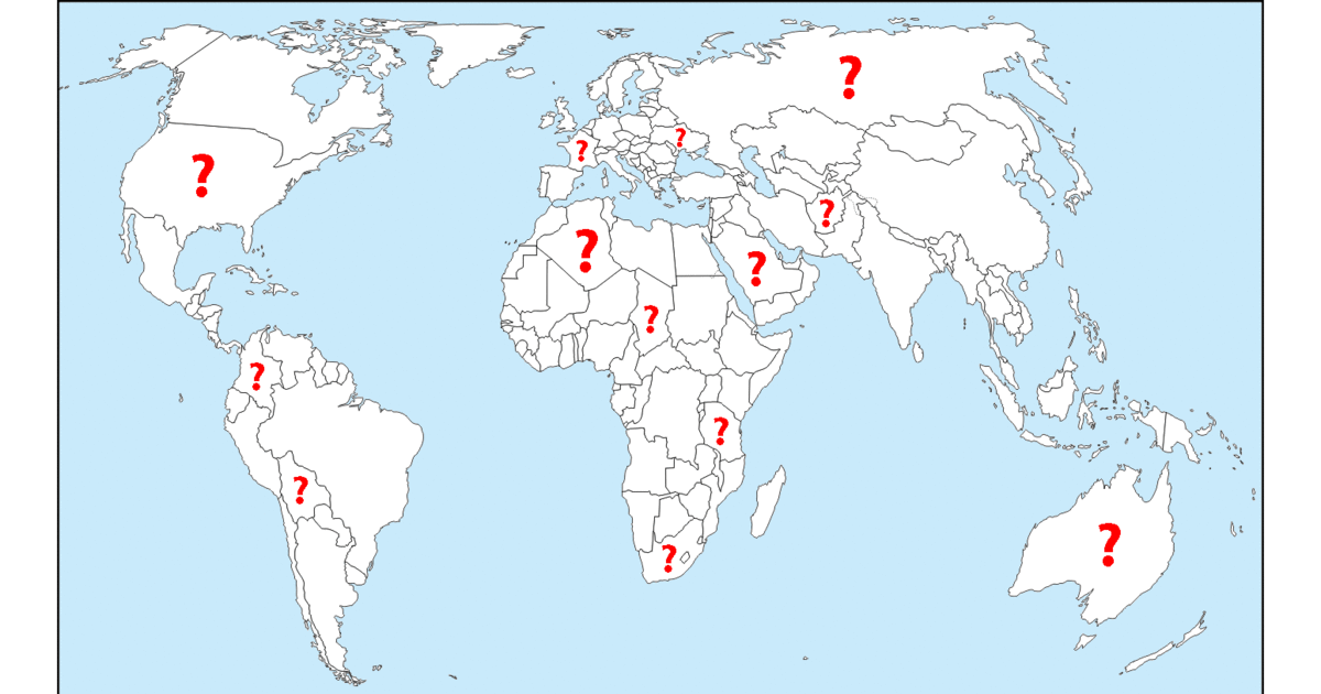 Blind Secret Country XLI Quiz - By goc3
