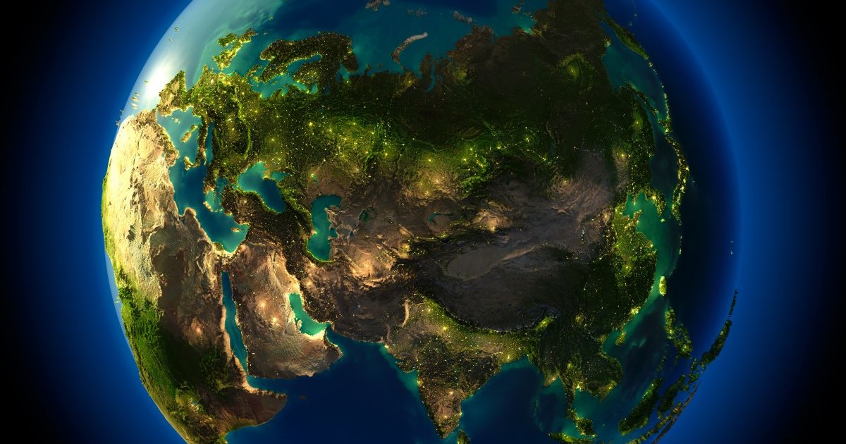 Exaggerated Relief Maps: Night Lights Quiz - By joeydeka