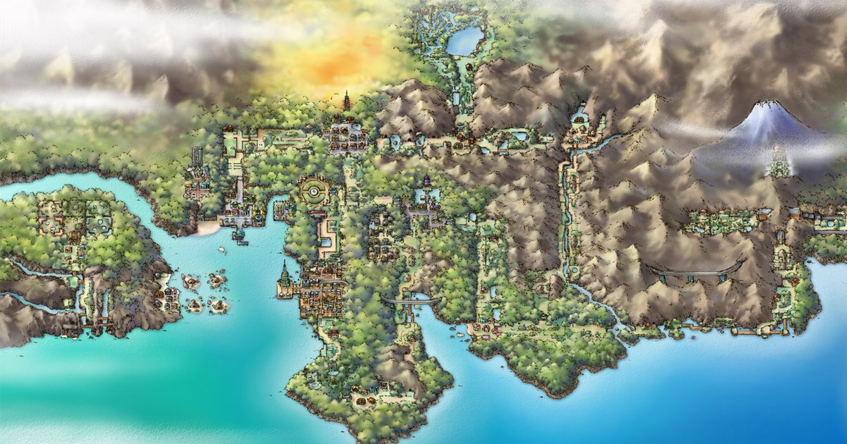 Pokémon Gold/Silver Johto Map Routes Quiz - By Deleted Account