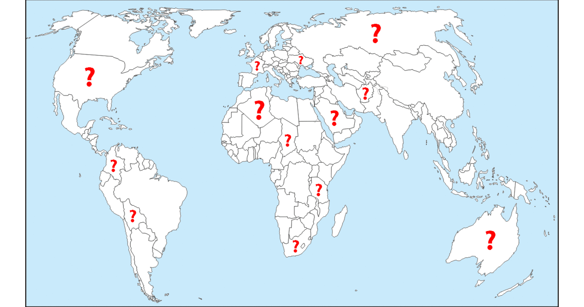 Blind Secret Country LII Quiz - By goc3