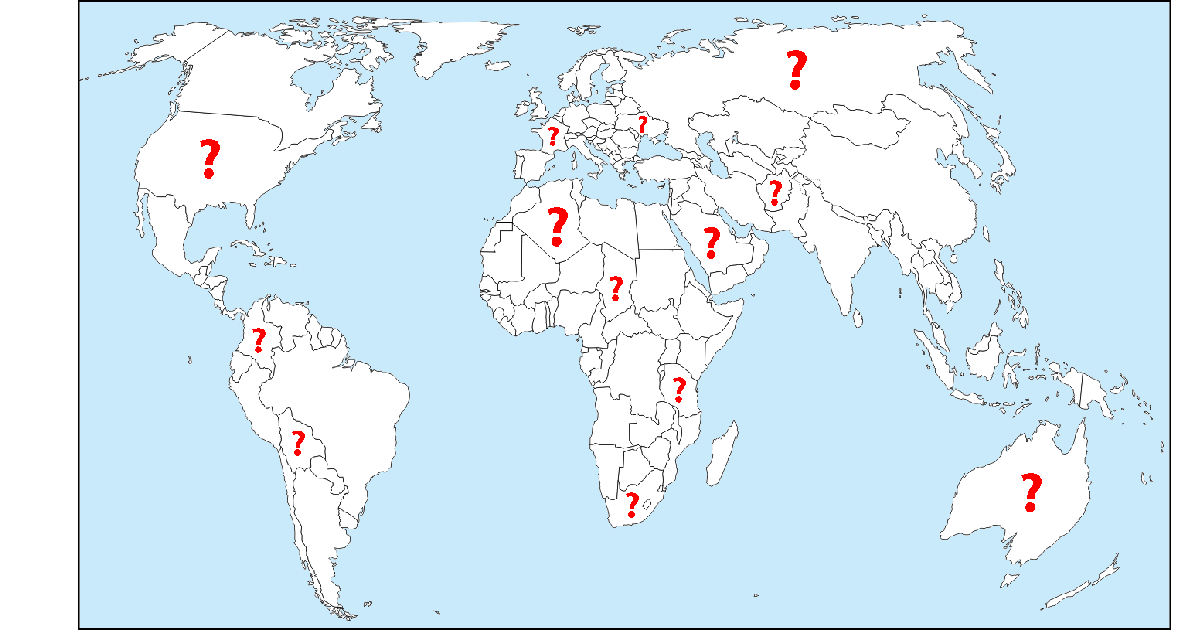 Secret Country CLIX Map Quiz - By goc3