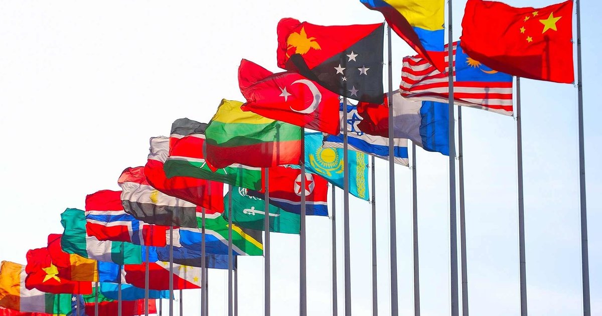 Multiple Choice Flags of Asia Minefield Quiz