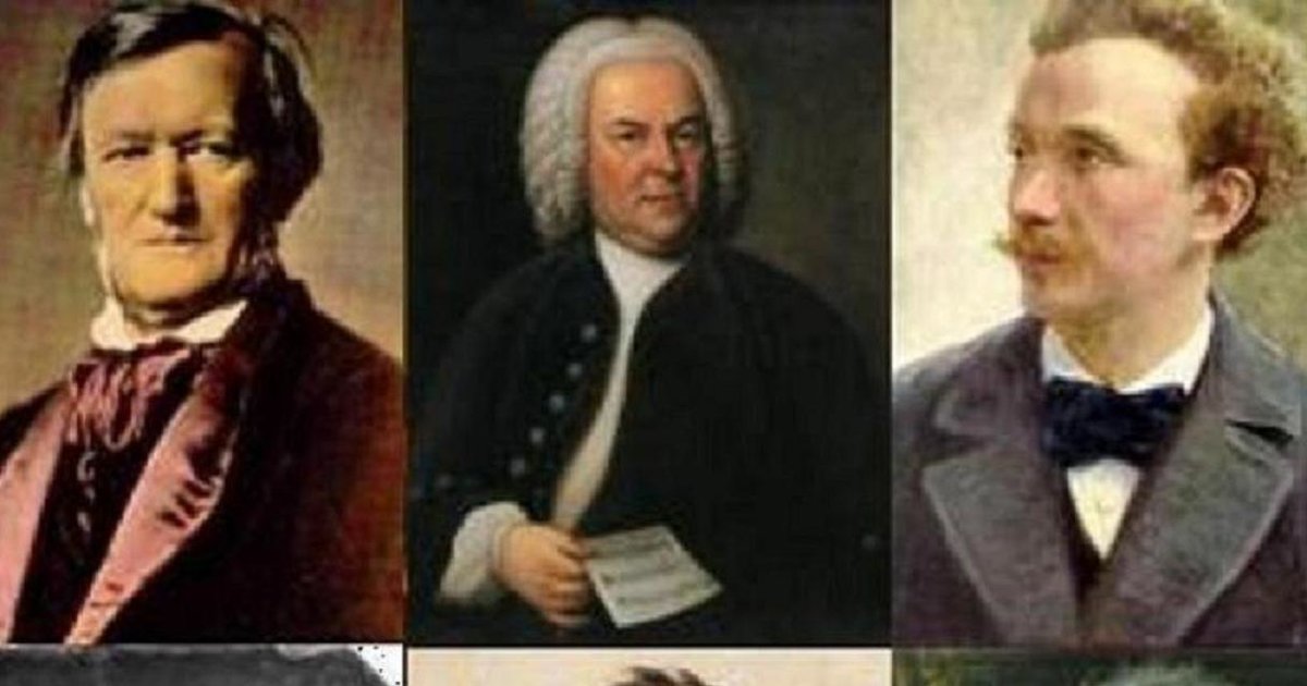 German Composers Sorting Gallery 10-to-1 Quiz - By NJSB