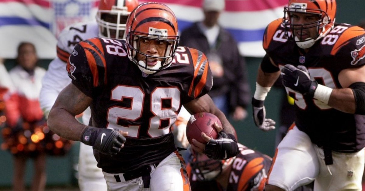 Cincinnati Bengals Yearly Rushing Leaders Quiz - By metakoopa99