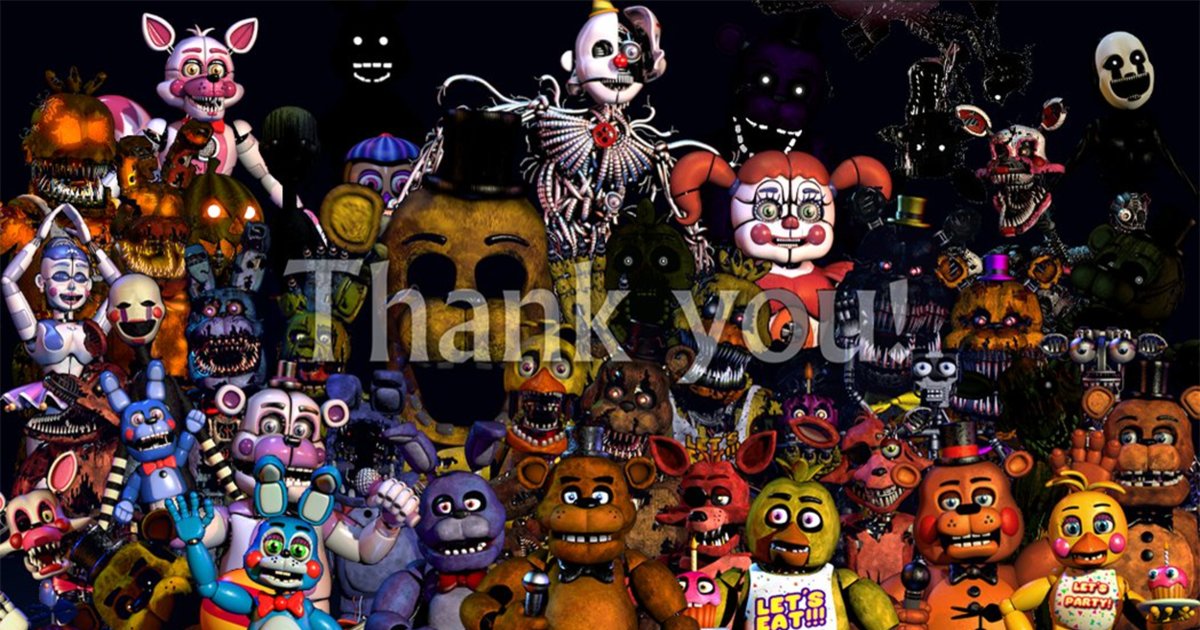 FNAF Ultimate Custom Night Characters by Behavior Quiz - By sharktoother140