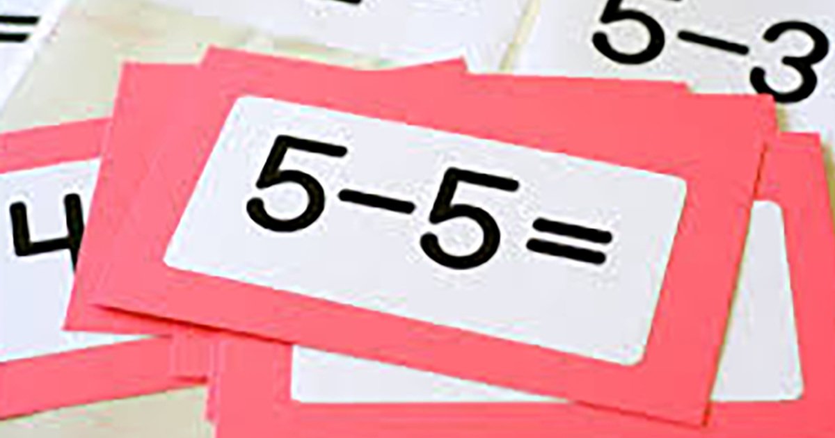 Flash Card Math Blitz Quiz