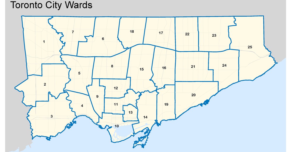 2018 Toronto City Council - By Ward Map Quiz - By cjhoyle