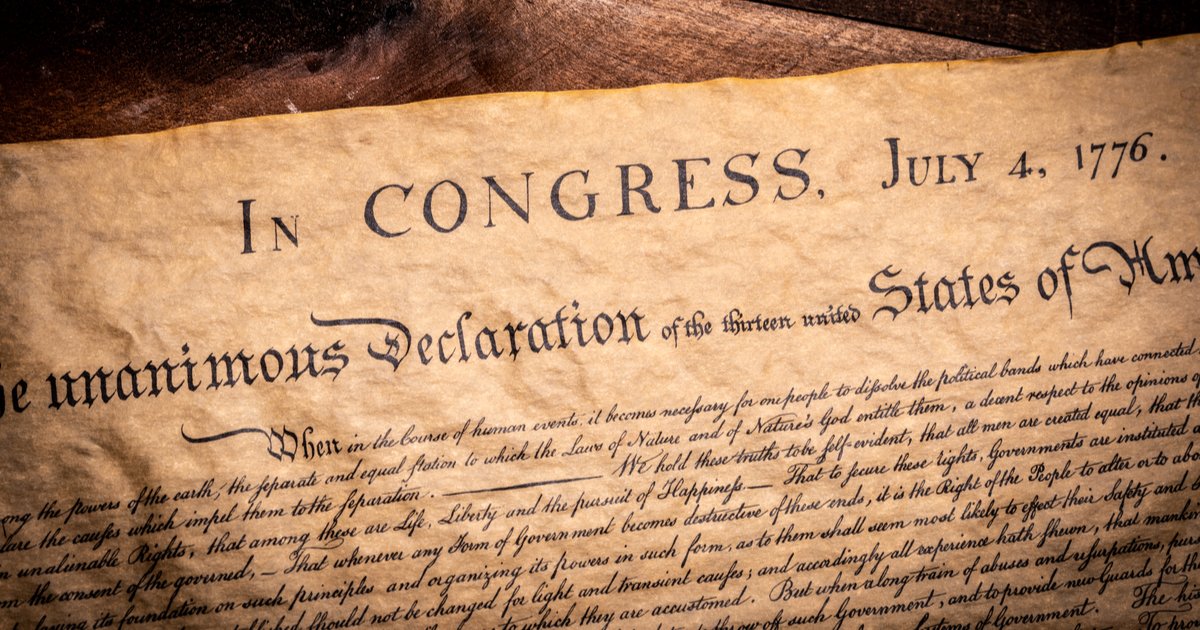 Declaration of Independence: Common Words Quiz
