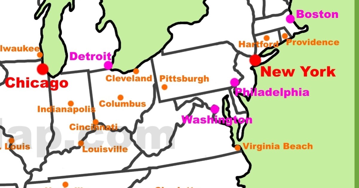 Top 300 US Cities Quiz - By LordBroovin