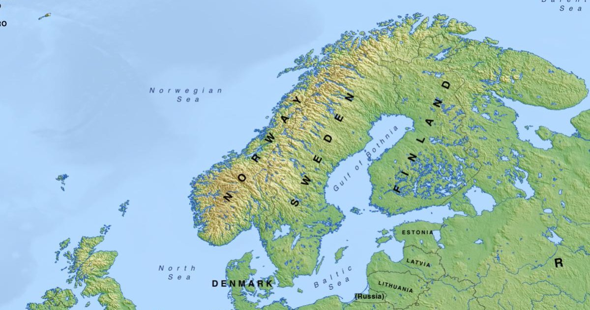Norway Physical Geography Quiz - By mucciniale