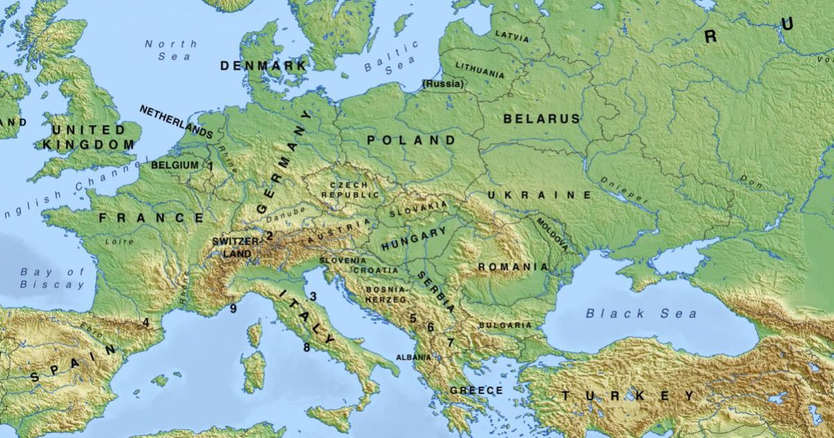 Moldova Physical Geography Quiz - By mucciniale