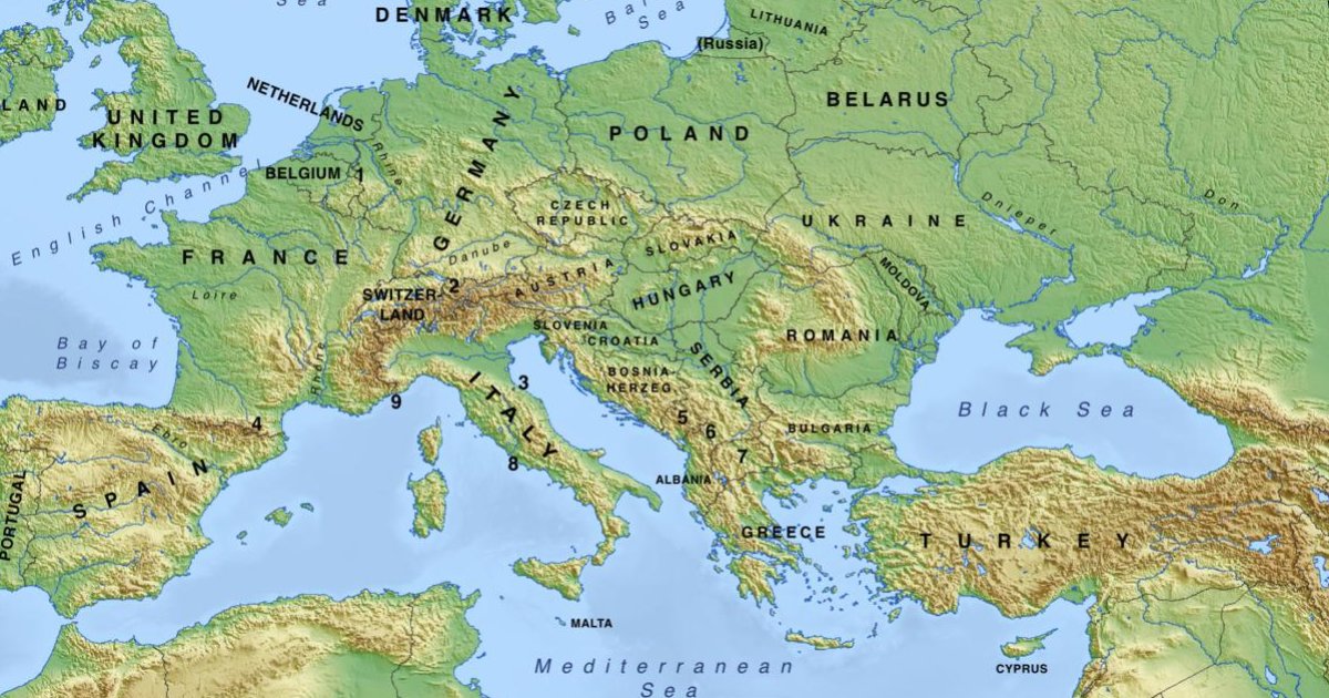 Croatia Physical Geography Quiz - By mucciniale