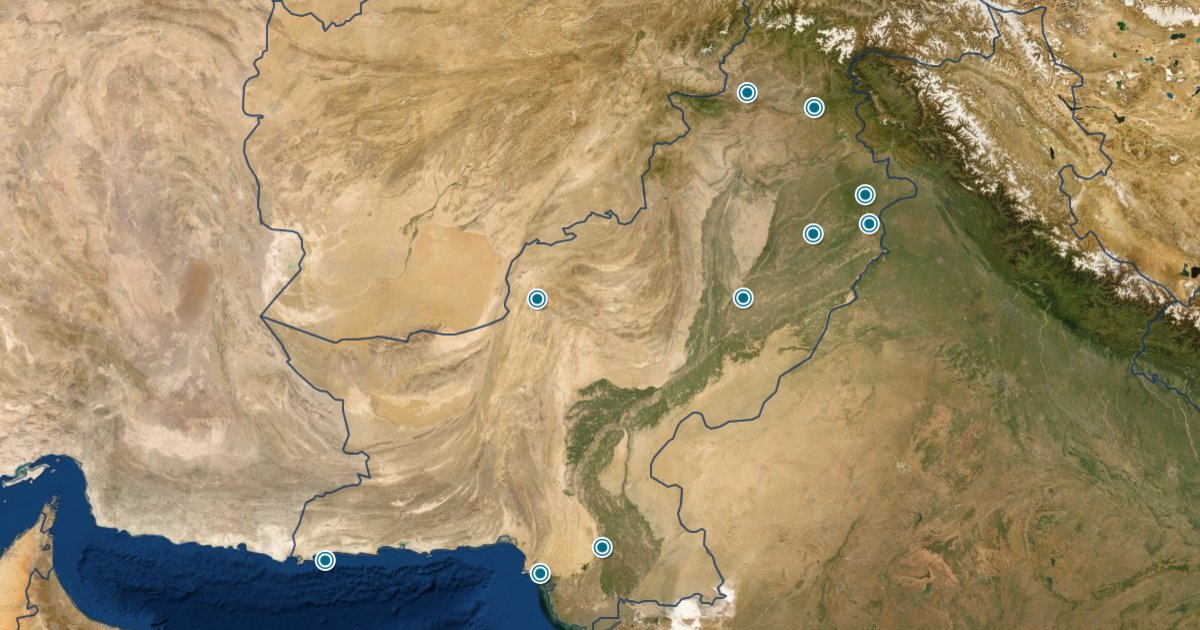 World Cities: Pakistan Quiz - By joeydeka