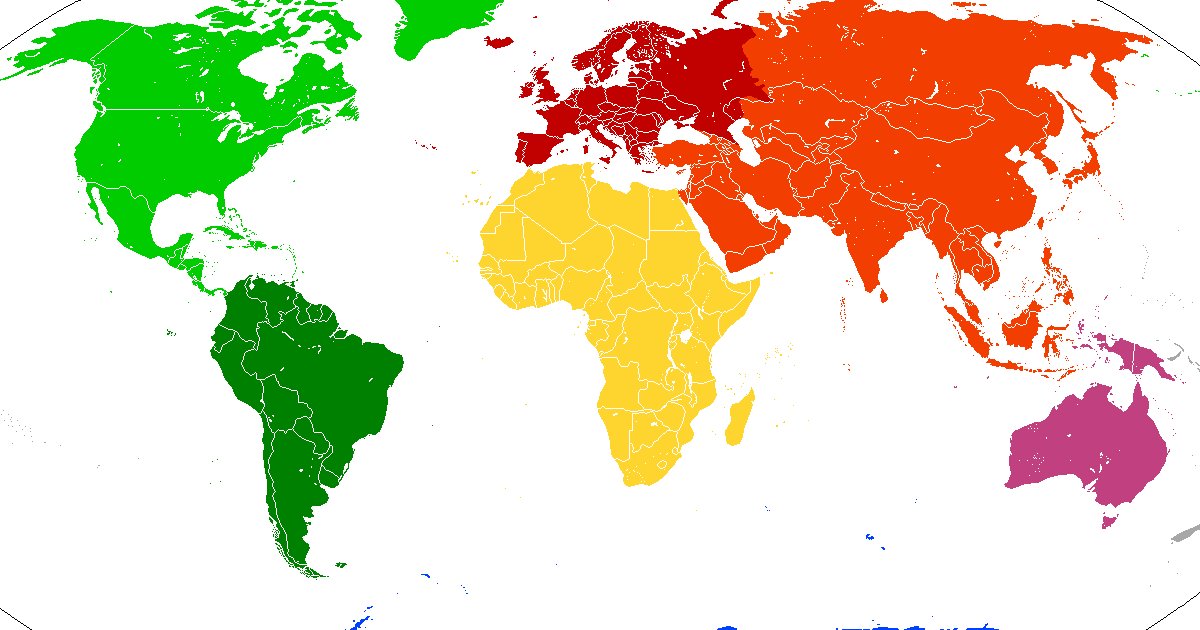 Word Ladder: The Seven Continents Quiz - By adamabby