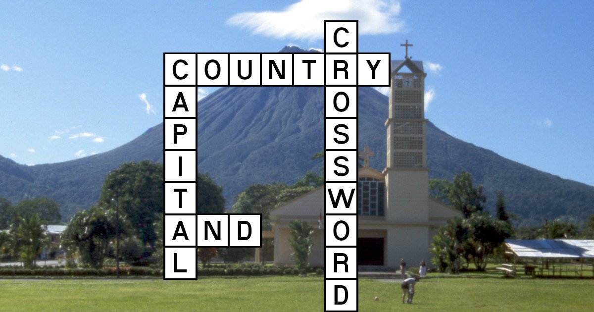 Countries and Capitals Crossword 030 Quiz - By Thryduulf