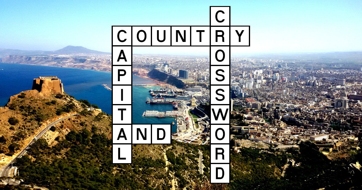 Countries and Capitals Crossword 032 Quiz - By Thryduulf