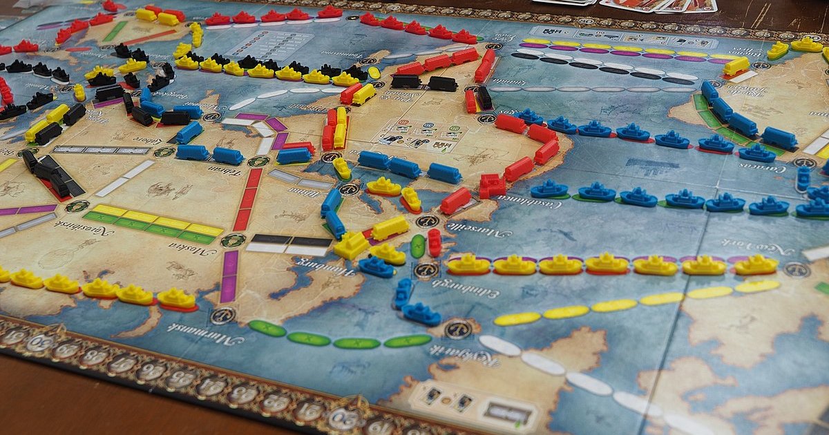 Ticket to Ride Board (Rails & Sails) Quiz - By DesmondJones