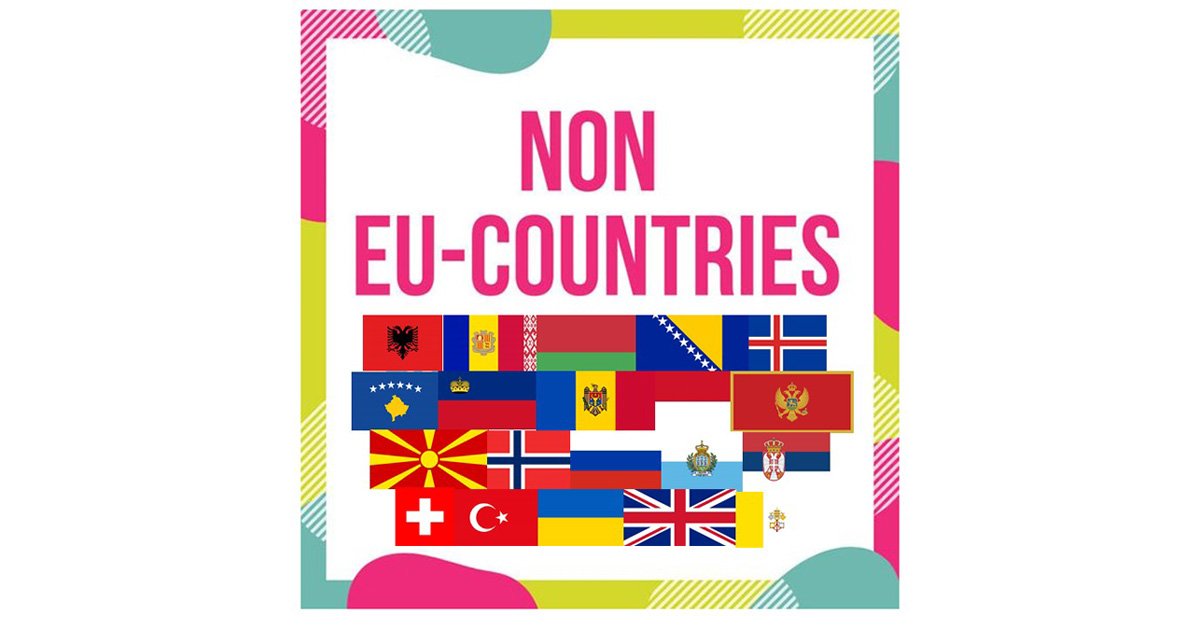 Flags to Country: Non-European Union Quiz - By biggs364