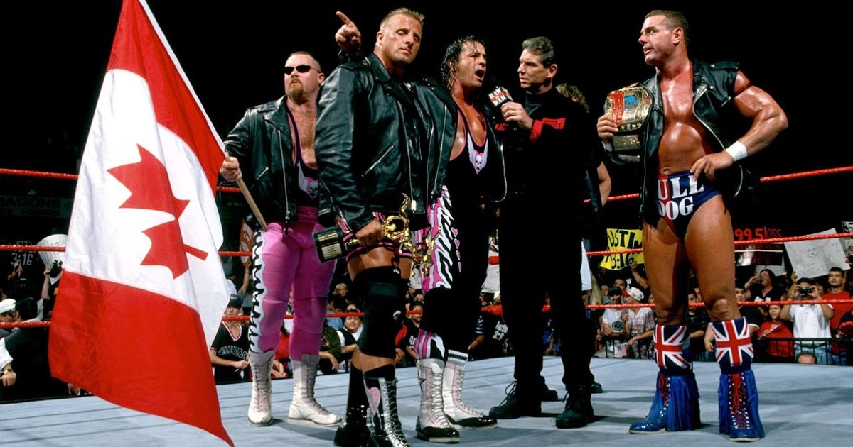 Click the members of The New Hart Foundation Quiz - By MD_Law