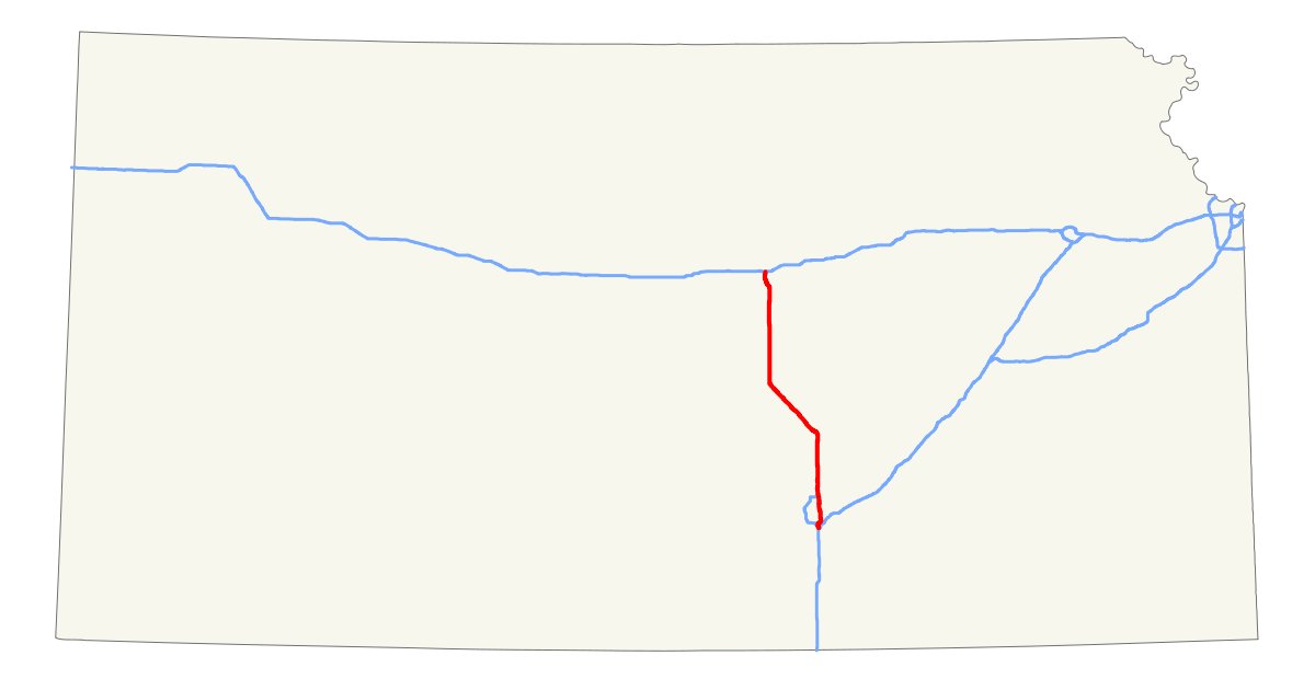 I-135 Kansas Exits Quiz - By iblesstherains