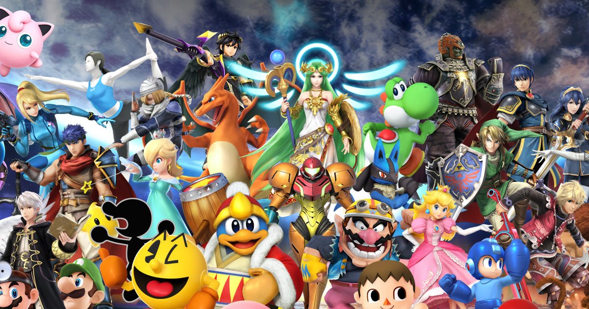 Super Smash Brothers for Wii-U Character Map Quiz - By mister_pianoman