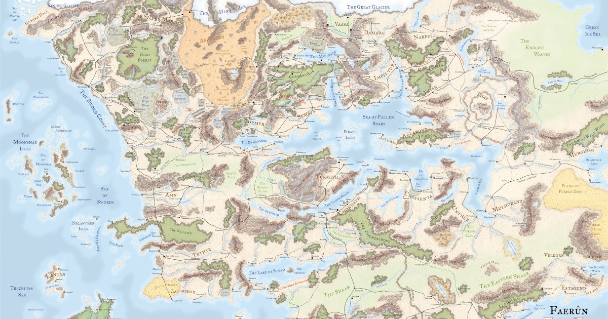 Forgotten Realms Geography: Hills & Mountains Quiz - By Victor2