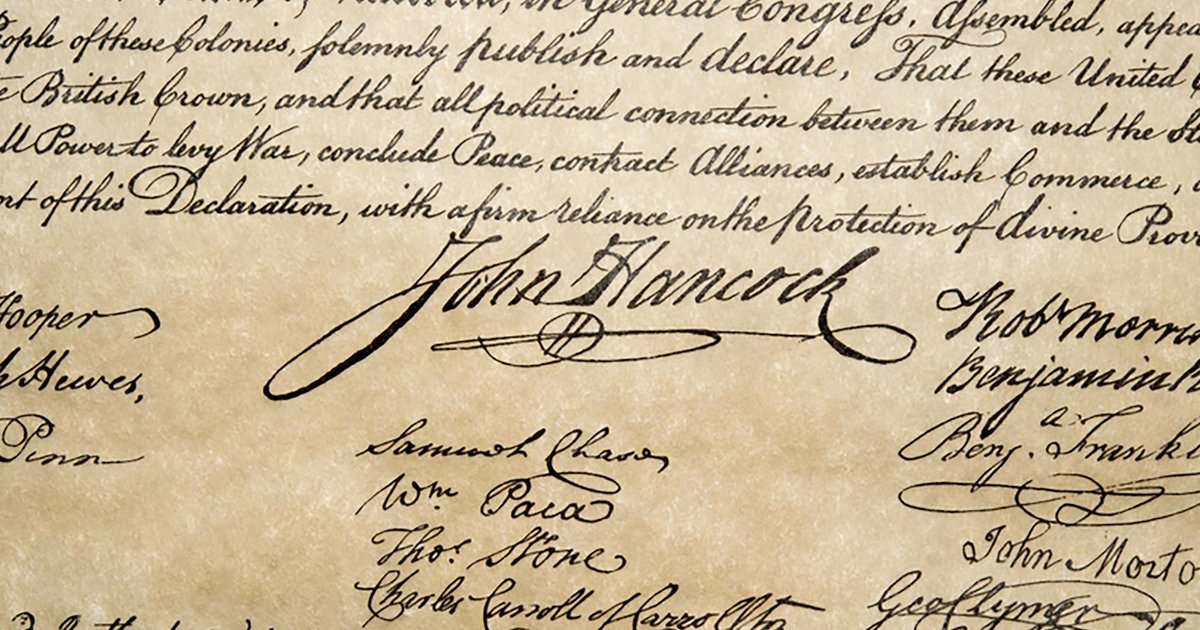 Famous Signatures Quiz