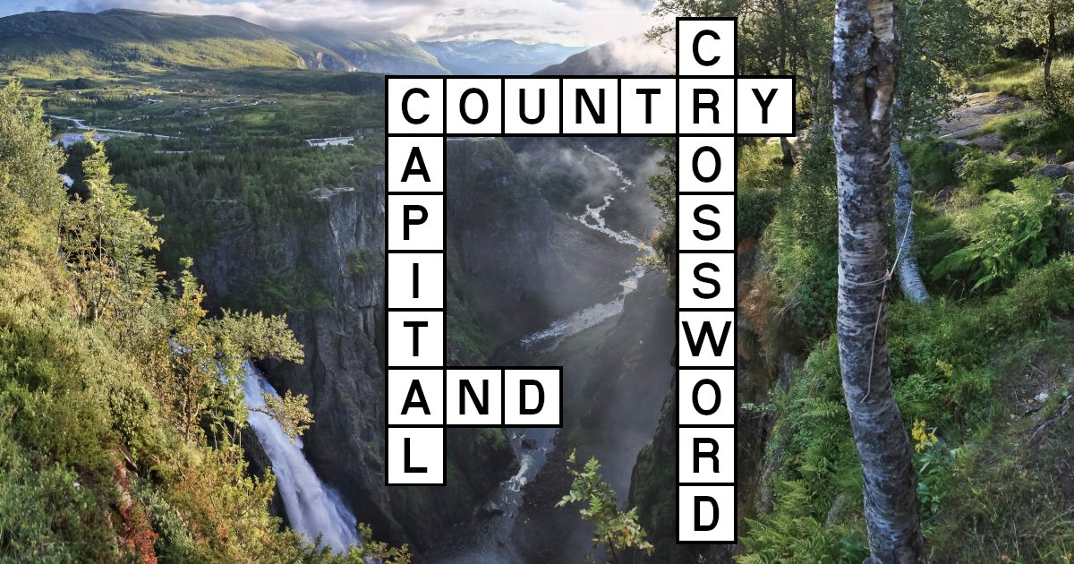 Countries and Capitals Crossword 058 Quiz - By Thryduulf