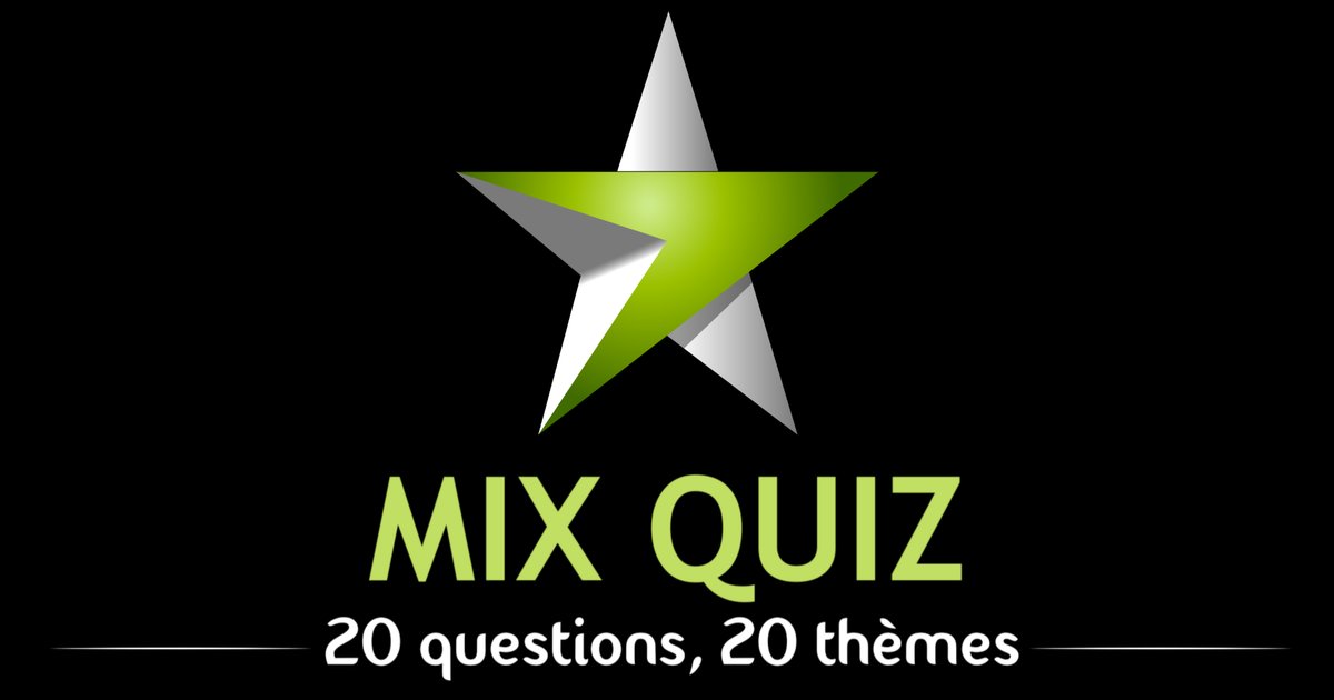 MIX QUIZ n°2 - By Scrabman