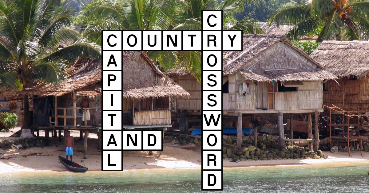 Countries and Capitals Crossword 065 Quiz - By Thryduulf