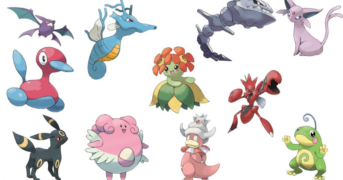 All Pokemon Gen II (with types) Quiz - By Co_Dre