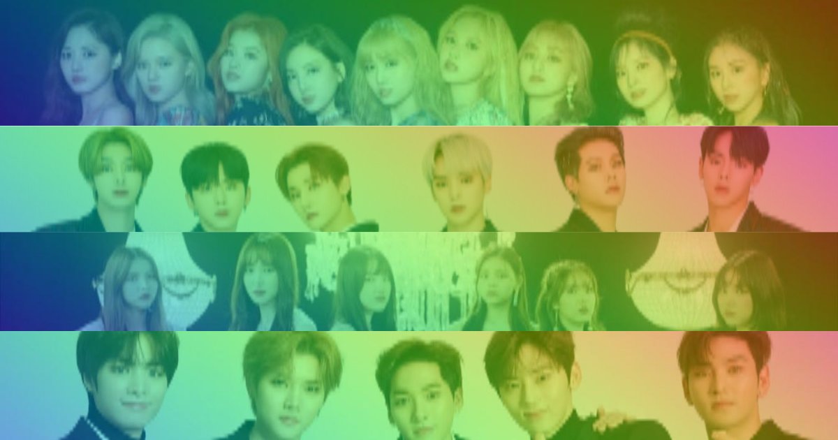 Kpop Groups' Official Colours Quiz - By coretta