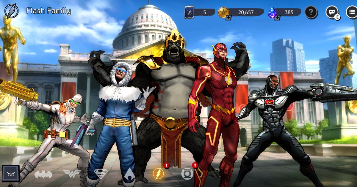 'DC Unchained' Character Map Quiz - By WillieG