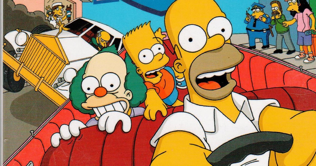 The Simpsons: Road Rage Map Quiz - By Jovahkiin