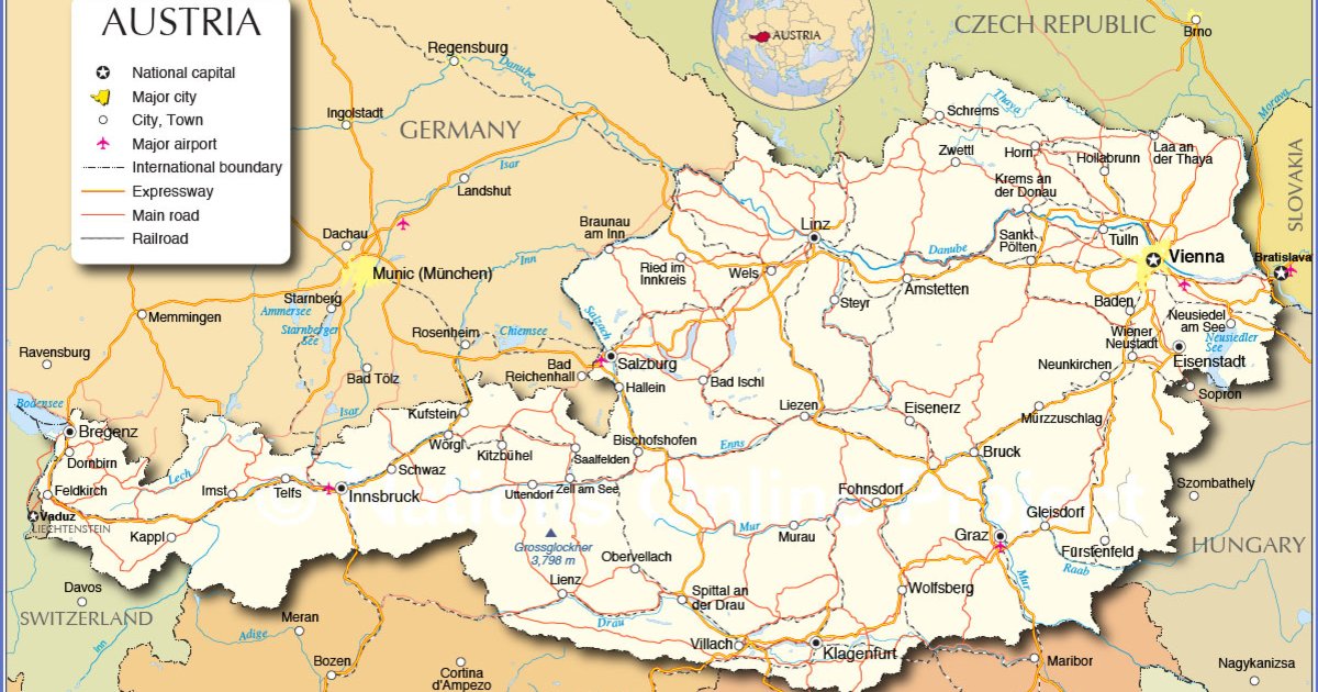 85 Biggest Austrian Cities Quiz - By lismao