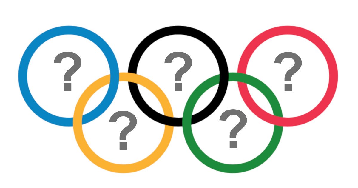 Olympic Rings Maths Puzzle Quiz - By hellofromUK