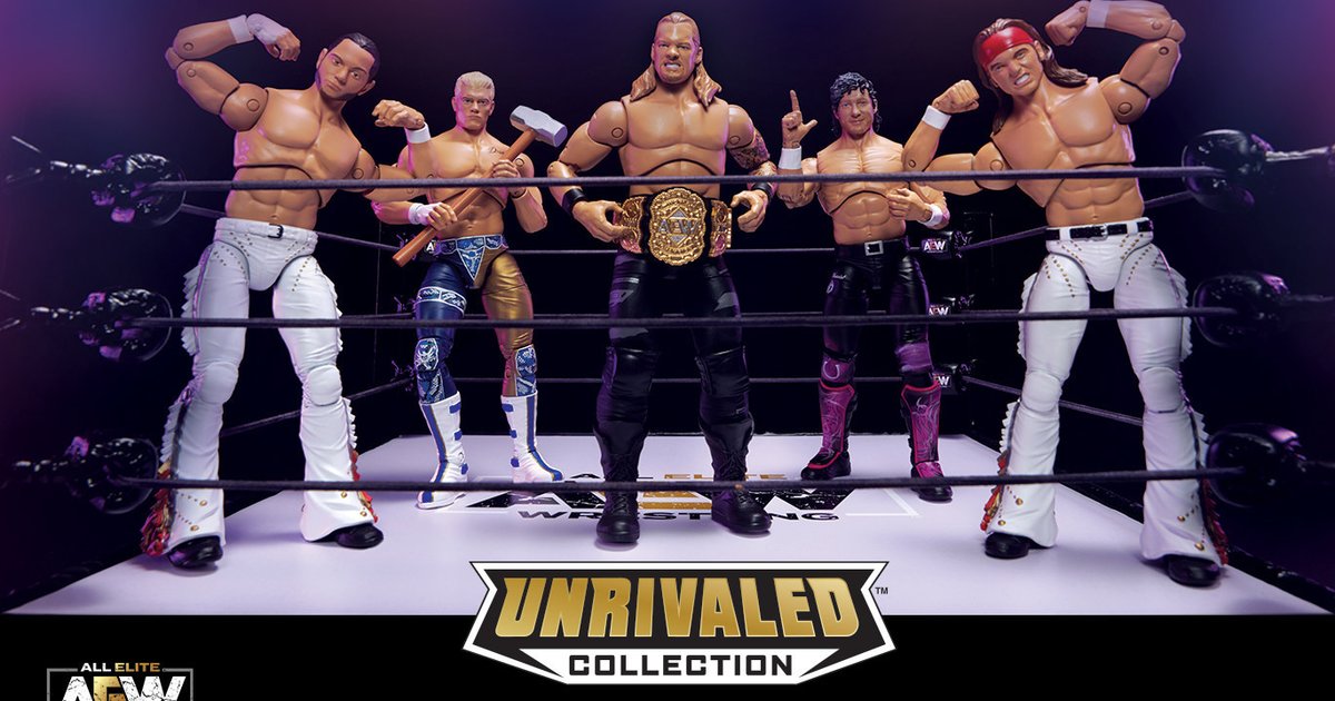 Click the AEW Wrestler from Action Figure Quiz - By MD_Law
