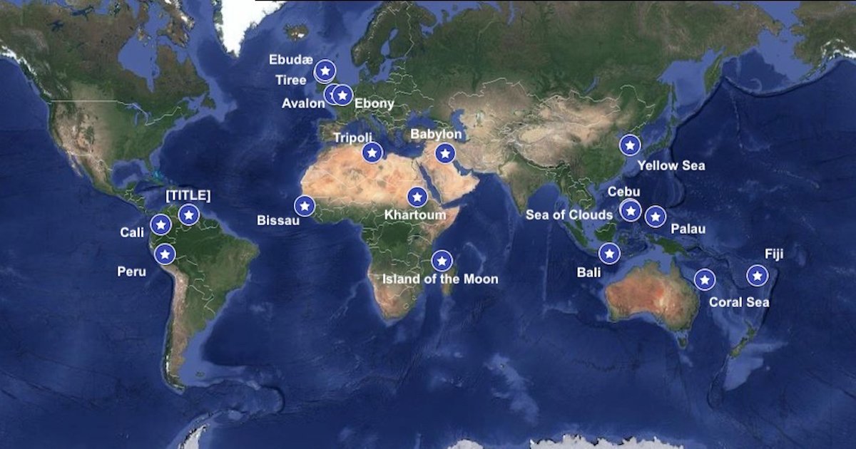 Songs on Maps Quiz - By Patrick_Greylock