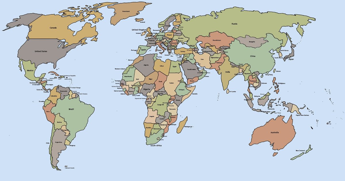True or false - World Geography Quiz - By Apenman