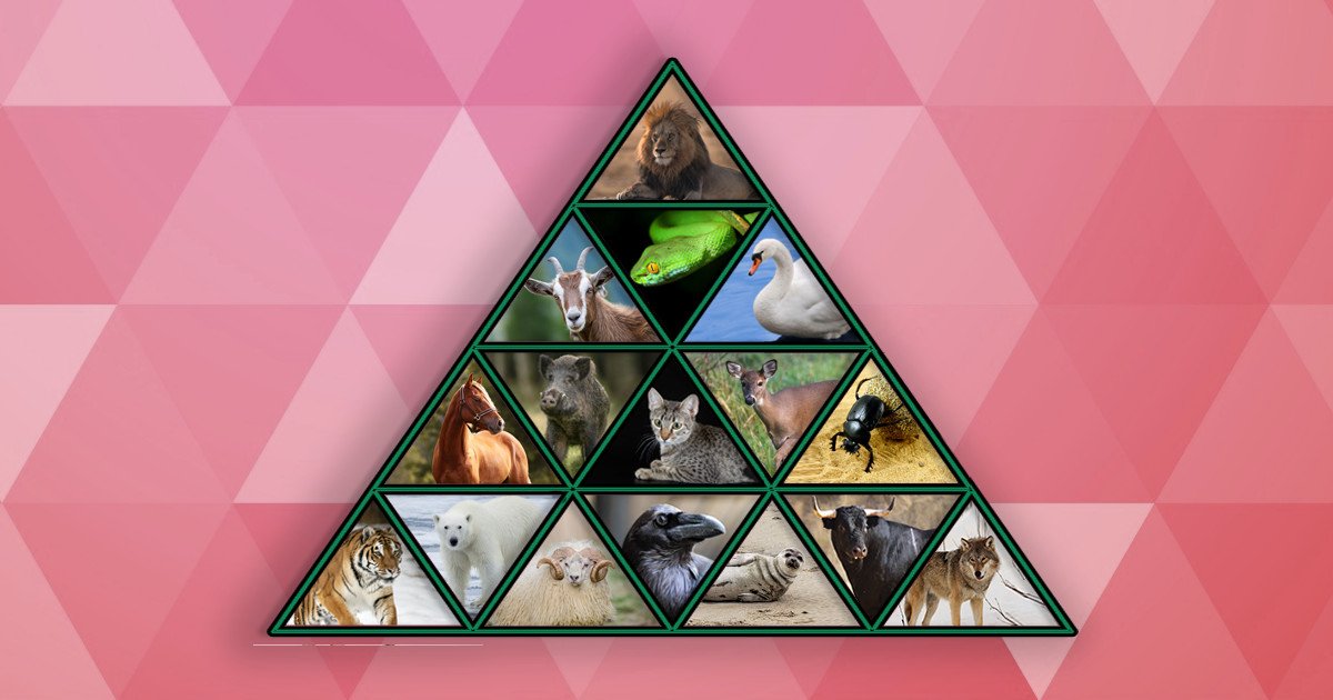Trivia Triangles: Mythological Wildlife Quiz