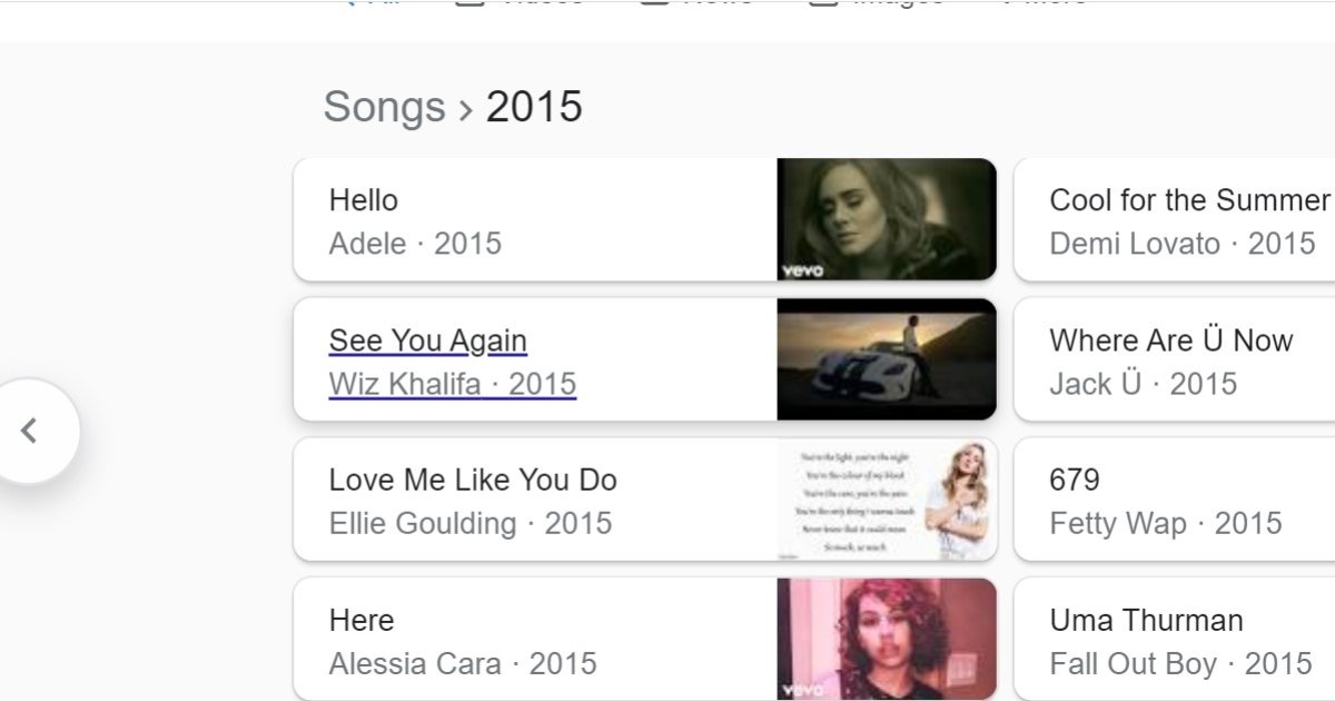 Name That song quiz 001 - By Solomoncats10