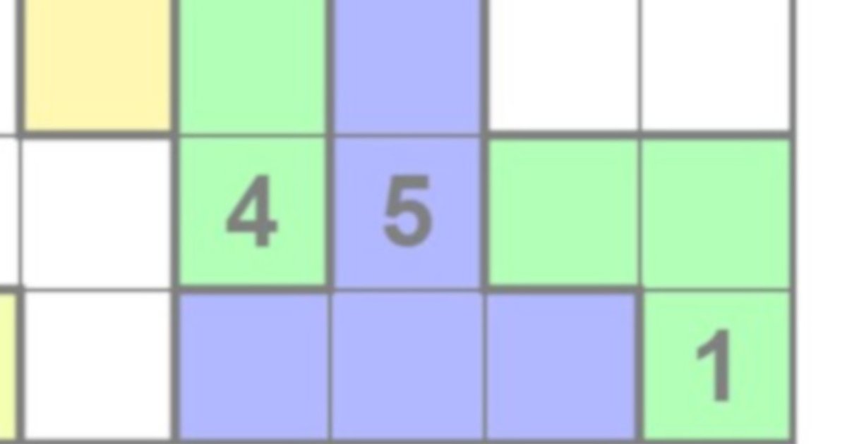 Tectonic Puzzle 18 - Medium Quiz - By lexmith