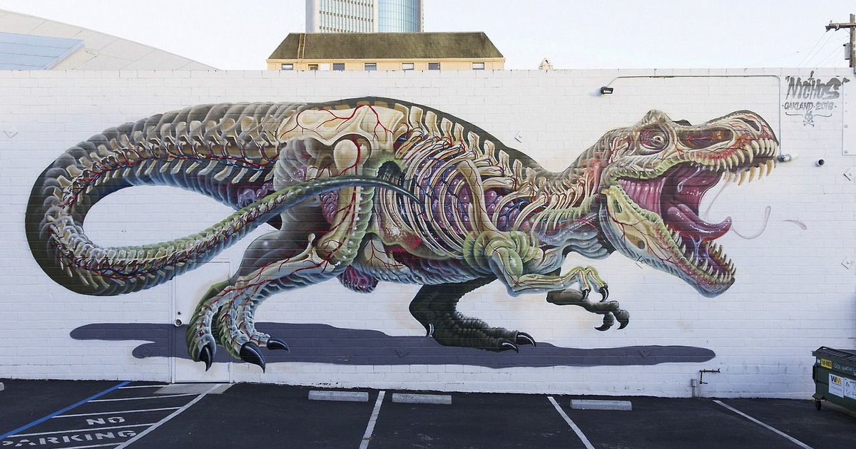 Extinct Animals by Mural Quiz - By aglick